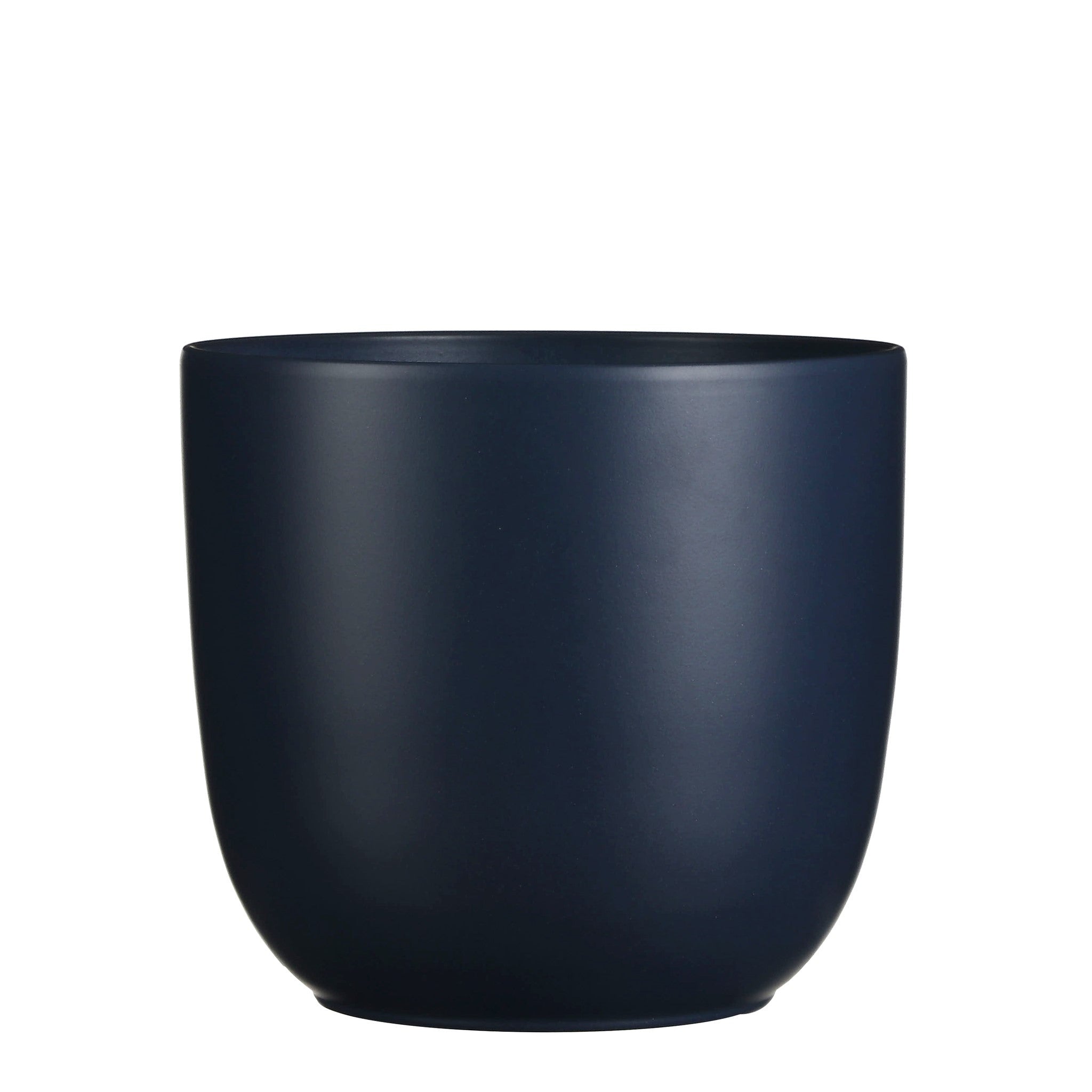Classic Matte Dark Blue Planter Pot | Scrim’s Florist – Scrim's Florist